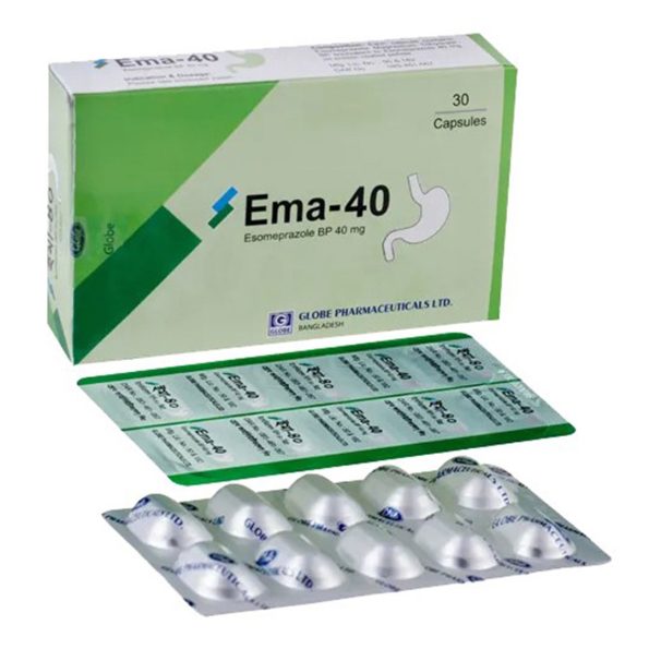 Ema Capsule 40 mg (1 Strip= 10 Pieces) – BioMed Pharmacy
