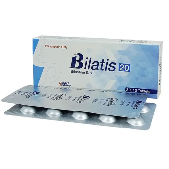 Bilatis Tablet 20mg (1 Strip=10 Pieces) – BioMed Pharmacy