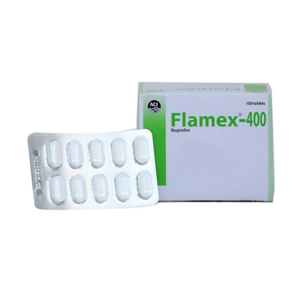 Flamex Tablet 400 mg (1 Strip=10 Pieces) – BioMed Pharmacy