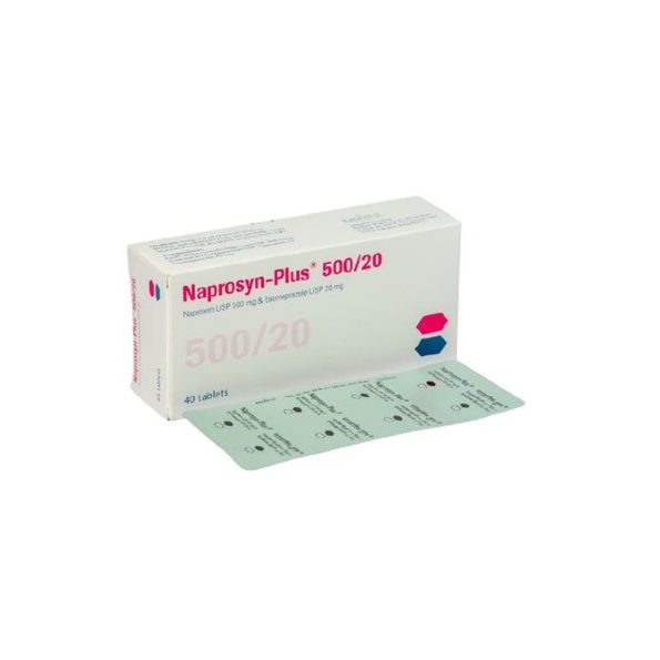 Naprosyn Plus Tablet 500 mg+20 mg(1 Strip=8 Pieces) – BioMed Pharmacy