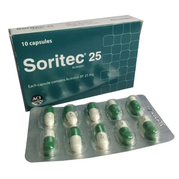Soritec Capsule 25 mg (1 Strip=10 Pieces) – BioMed Pharmacy