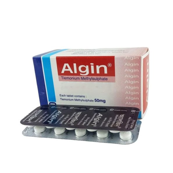 Algin Tablet 50 mg (1 Strip=10 Pieces) – BioMed Pharmacy