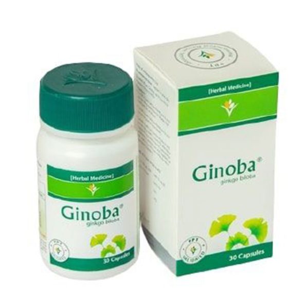 Ginoba Capsule 60 mg (1 Pot=30 Pieces) – BioMed Pharmacy