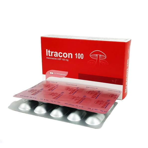 Itracon Capsule 100 mg (1 Strip=10 Pieces) – BioMed Pharmacy