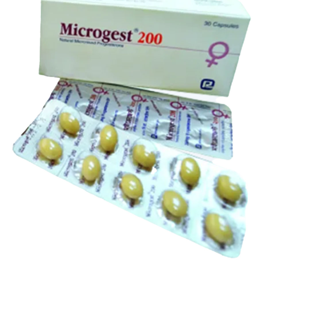 Microgest Capsule 200 mg (1 Strip =10 Pieces) – BioMed Pharmacy