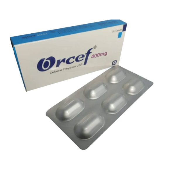Orcef Tablet 400 mg (1 Strip=6 Pieces) – BioMed Pharmacy