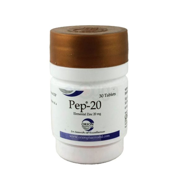 Pep Tablet 20 mg (1 Pot=30 Pieces) – BioMed Pharmacy