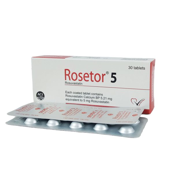 Rosetor Tablet 5 mg (1 Strip=10 Pieces) – BioMed Pharmacy
