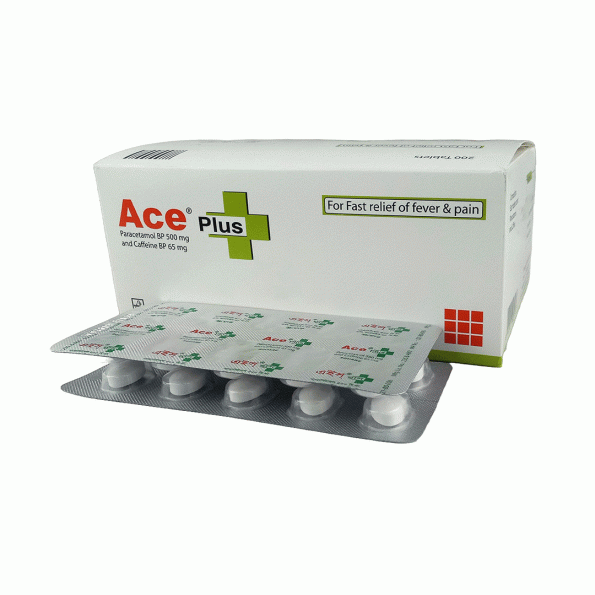 Ace® Plus 500 mg +65 mg (1 Strip=10 Pieces) – BioMed Pharmacy
