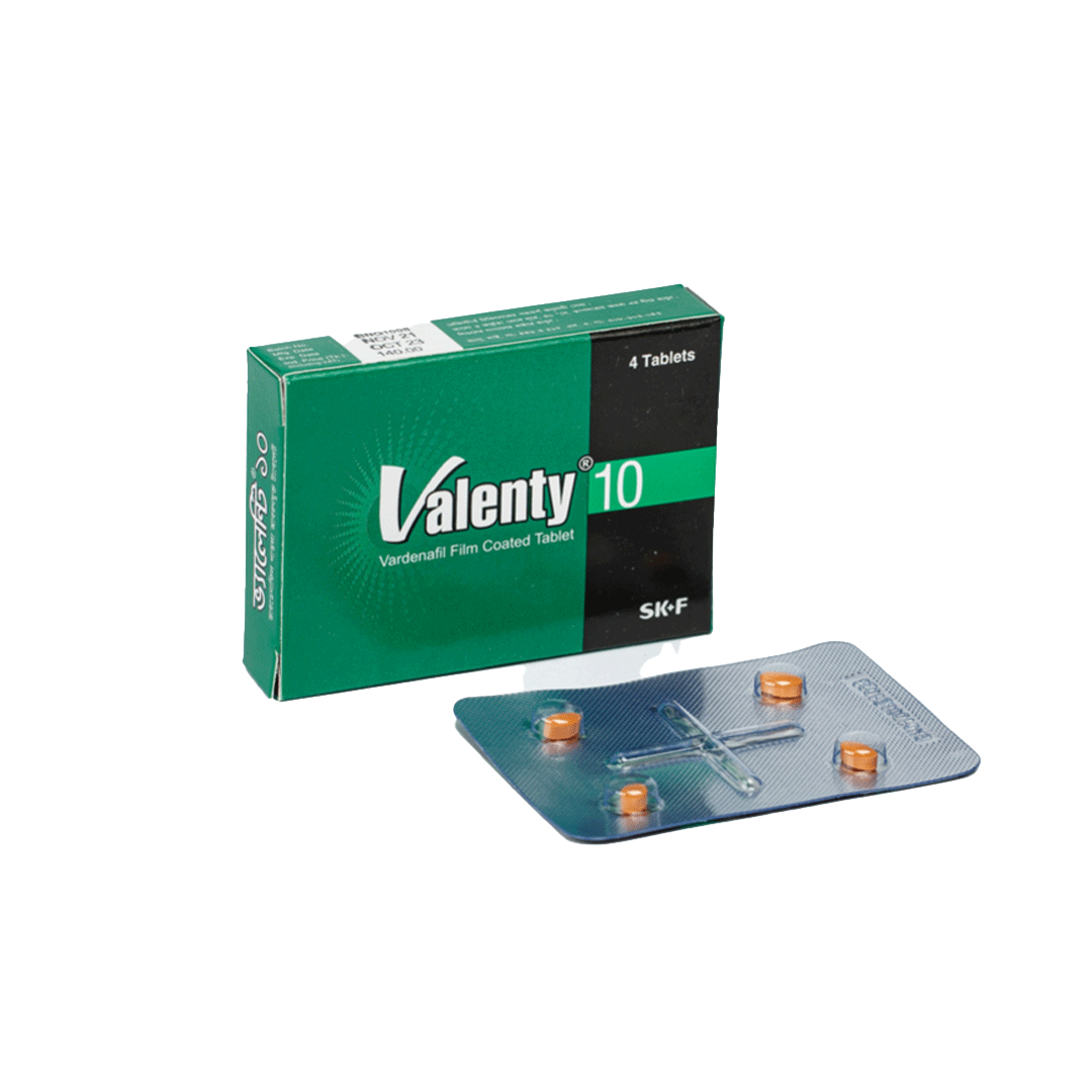 Valenty Tablet 10 mg (1 Strip=4 Pieces) – BioMed Pharmacy